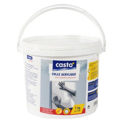 Colle acrylique pour matériaux polystyrène 7kg