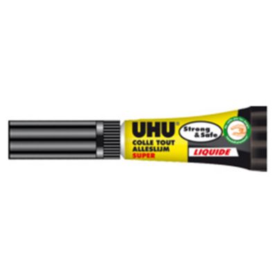 Colle forte UHU super liquide 3g + 1 gratuit | Castorama