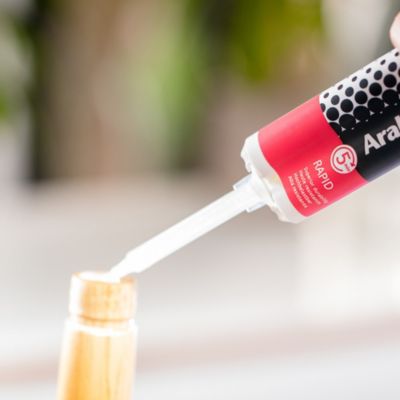 Colle haute performance epoxy à prise rapide Araldite matériaux 24 ml
