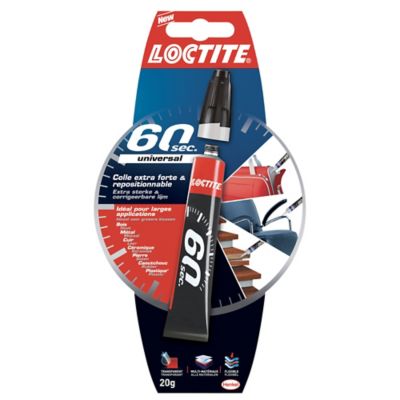 Colle multi-usages LOCTITE 20g Transparent | Castorama