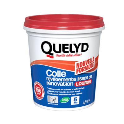 Colle pour revêtements lisses de rénovations lourds (jusqu'à 750g/m² ...