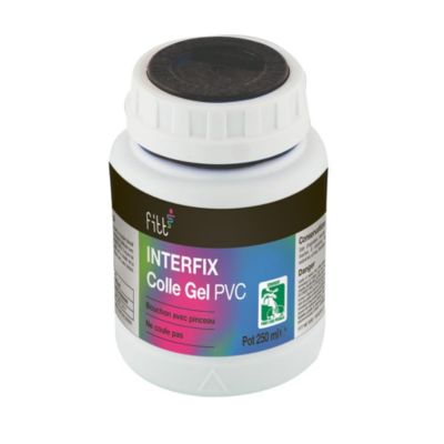 Colle PVC Gel Bleu interfix pour PVC Souple 250 ML Fitt Interplast ...