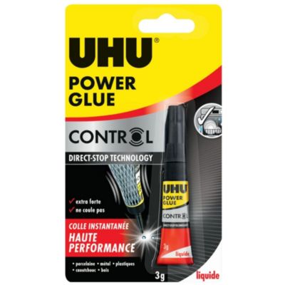Colle UHU Power glue format liquide 3 grammes