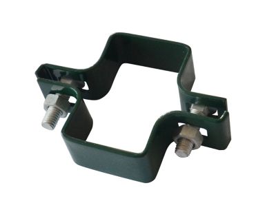 Collier double pour poteau rectangulaire Blooma vert | Castorama