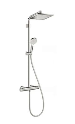 Colonne de douche thermostatique Hansgrohe Crometta E240 | Castorama
