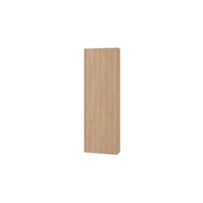 Colonne de salle de bains faible profondeur effet chêne clair l. 40 x H ...