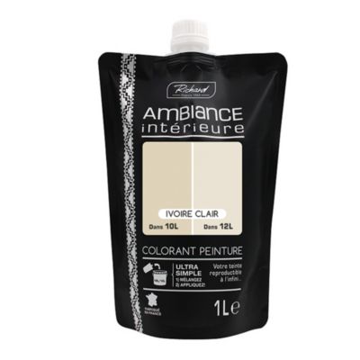 Colorant pour peinture Doypack Ambiance intérieure ivoir clair 1L