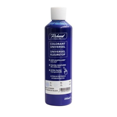 Colorant universel pour peinture marrion bleu outremer 250ml | Castorama