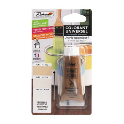 Colorant universel pour peinture marron sienne naturelle 25ml