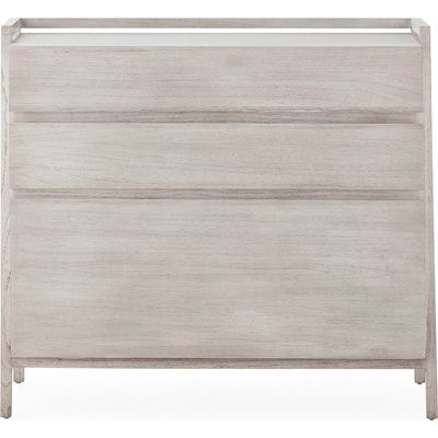 Commode cèdre Gris Voilé épurée et tendance 108 x 46 x 98 cm Gris voilé ...