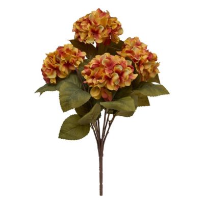 Composition florale Fria H53cm- Orange- Atmosphera