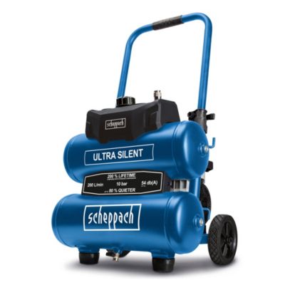 Compresseur d'air SCHEPPACH HC20Si Twin Ultra Silent 230V 750W 10bar ...