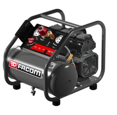 Compresseur d'air structure de chantier silencieux Facom 6L 1.6 HP | Castorama