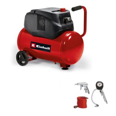 Compresseur Einhell TC-AC 200/24/8 OF 24L 1.2HP + 3 accessoires