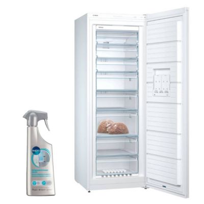 Congélateur armoire vertical blanc Froid ventilé 366L Autonomie 12h No ...