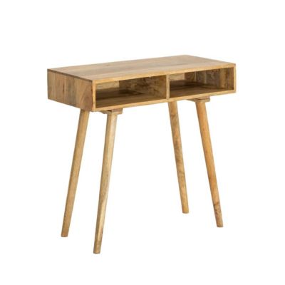 Console avec rangement en bois de manguier Maëva