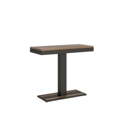 Console extensible 90x40/300 cm Capital Evolution Chêne Nature Structure Anthracite | Castorama