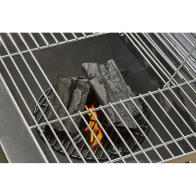 COOK'IN GARDEN Barbecue au charbon de bois EASY 60 - L 134 x l 48 x H ...