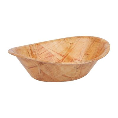 Corbeille ovale en bois petit modèle - 190 x 255 mm - Olympia