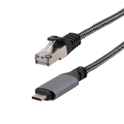 Cordon convertisseur USB C mâle vers RJ45 mâle