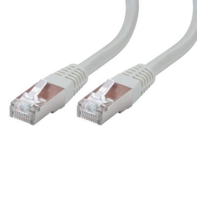 Cordon RJ45 informatique CAT5E Diall 0.5 m | Castorama