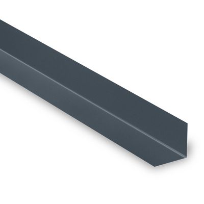 Cornière 80x80 angle rentrant 90degrés acier laqué 2100 mm Rouge Tuile ...