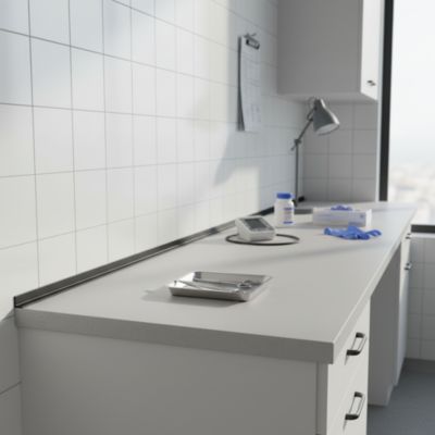 Cornière PVC rigide 50x50 mm QUEST, profil de protection en L, KT - 150 ...