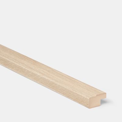 Corniche et bandeau cache-lumière GoodHome Alpinia coloris naturel h ...