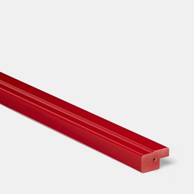 Corniche et bandeau cache-lumière GoodHome Stevia Rouge H. 35 mm x l ...