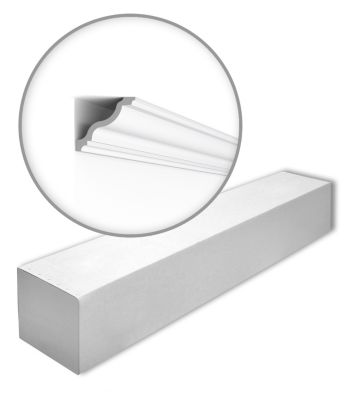 Corniche NMC WT11-box WALLSTYL 1 carton 6 pièces Moulure décorative