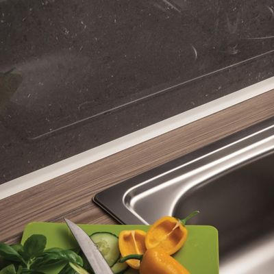 Corniche pvc blanc 10 x 10 mm L.2,4 m | Castorama