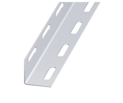Cornière perforée acier 30 x 30 mm Ep. 1 mm, 1 m
