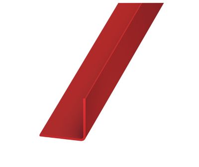 Cornière PVC rouge 20 x 20 mm, 2 m Polychlorure de vinyle (PVC) | Castorama