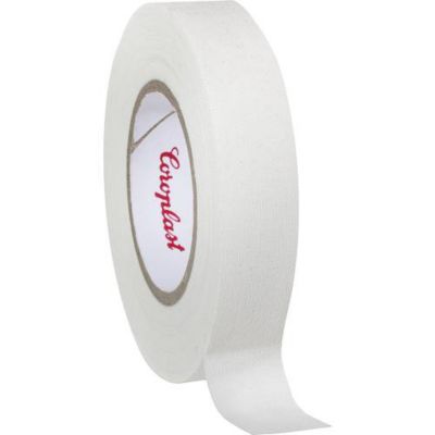 Coroplast 44224 ruban adhésif toile blanc 15 mm x 10 m, épaisseur 0,28 mm