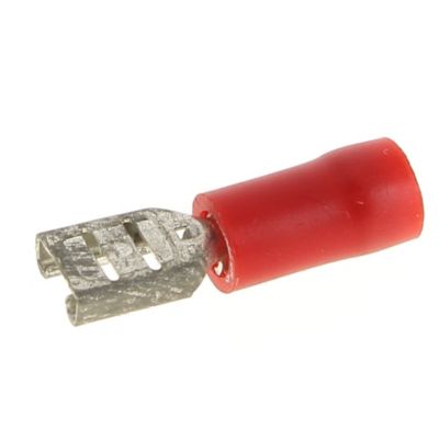 Cosse femelle rouge 4,8x0,8mm par 100