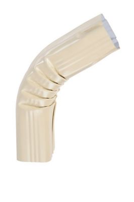 Coude frontal extérieur aluminium sable