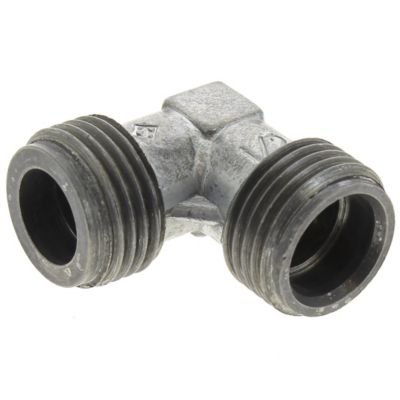 Coude gaz 15/21 m/m embouts plat/conique