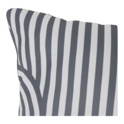 Coussin 1px motif arches gris foncé l.40 x L.40cm