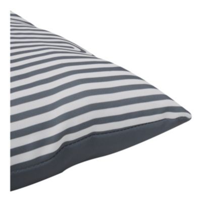 Coussin 1px motif arches gris foncé l.40 x L.40cm