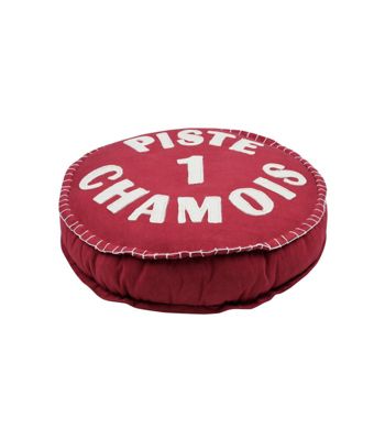 Coussin de sol Chamonix rouge 45x45x10cm - 45x45cm - Rouge | Castorama