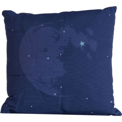 Coussin enfant Captain Spacey - L. 40 x l. 40 cm - Bleu marine | Castorama
