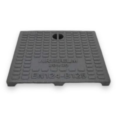 Couvercle en fonte ductile avec peinture époxy 20X20 cm