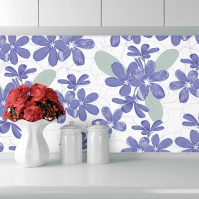 Crédence Adhésive Violette 100 x 40 cm | Castorama