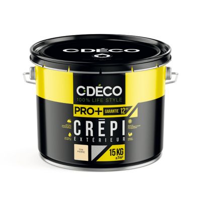 Crépi extérieur CDECO Ton Pierre Pro 15kg