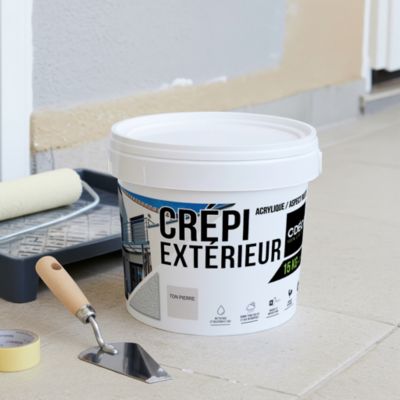 Crépi extérieur façade CDéco ton pierre 15 KG