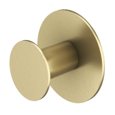 Crochet pour salle de bain en acier inoxydable or Cavally GoodHome