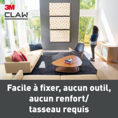 Crochet pour tableau 3M Command max 30 kg