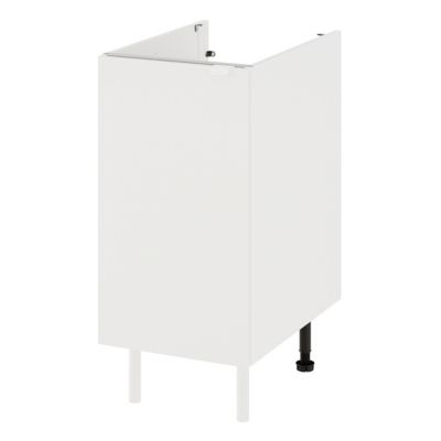 Cuisine complète 2 meubles bas Izee blanc sans électroménager 160 cm