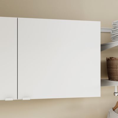 Cuisine complète Izee blanc 3 meubles hauts + 4 bas sans électroménager ...