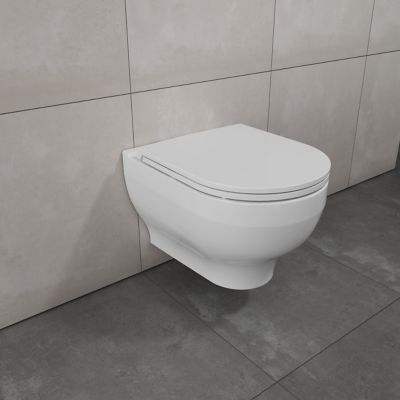 Cuvette WC suspendu sans bride Cavally GoodHome
